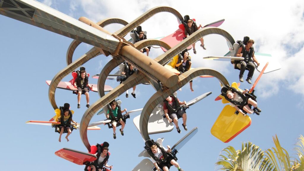 Dreamworld rides and attractions - Australia Pathways